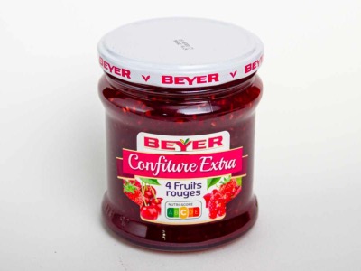 Beyer Confiture Extra 4 Fruits rouges 370g